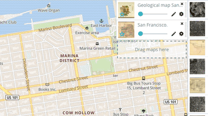 Compare maps